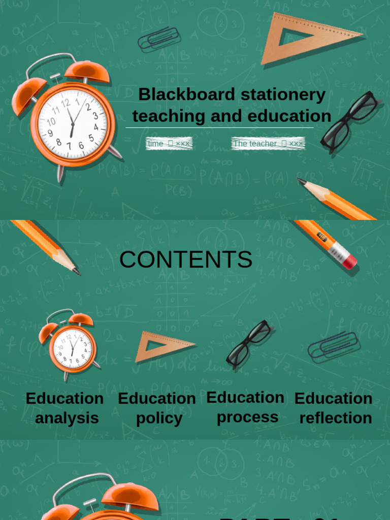 Blackboard Stationery in Education | PDF | Technology & Engineering