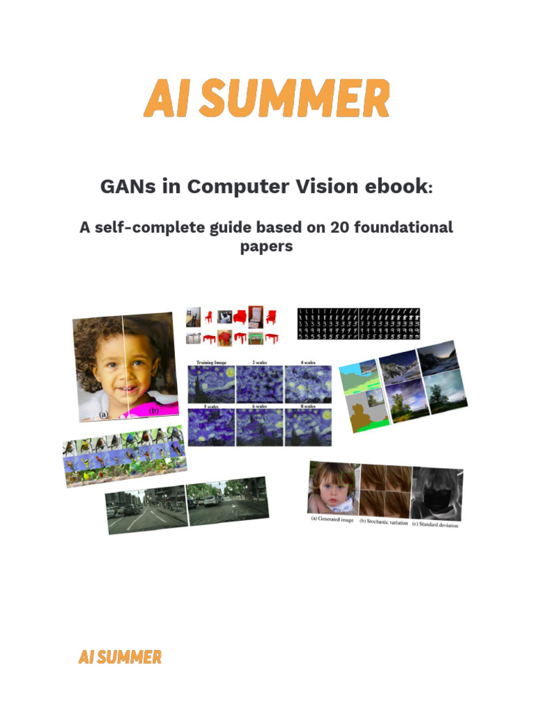 Gans in Computer Vision Ebook:: A Self-Complete Guide Based On 20 ...