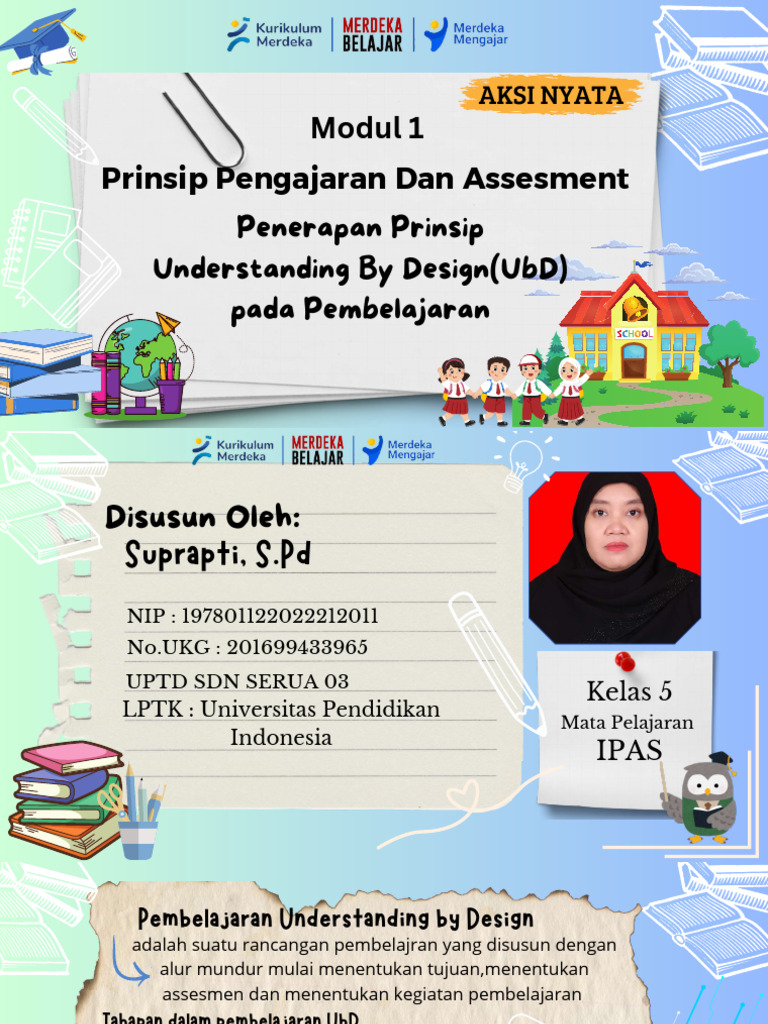 Jurnal Aksi Nyata Suprapti - Compressed | PDF