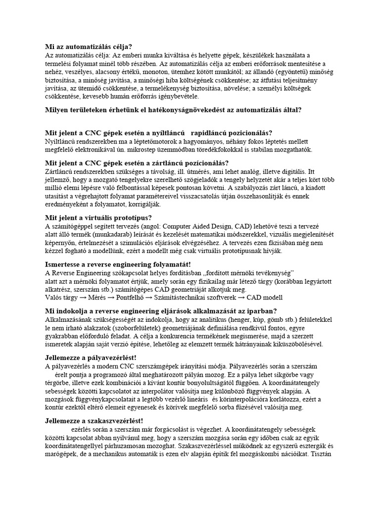 Gepupari Automatizalas | PDF