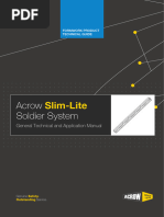 Superslim Soldiers RMD Kwikform HK | PDF | Truss | Beam (Structure)