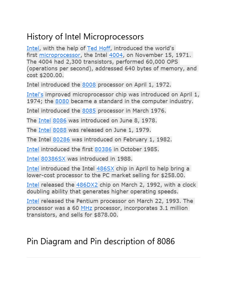 Microprocessor | PDF