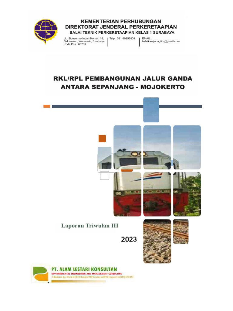 Laporan Triwulan 3 RKL RPL Sepanjang-Mojokerto | PDF