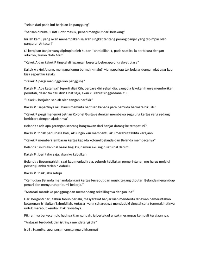 Naskah Fashion Show | PDF