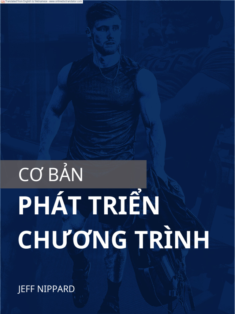 Fundamentals Hypertrophy Program by Jeff Nippard - En.vi | PDF