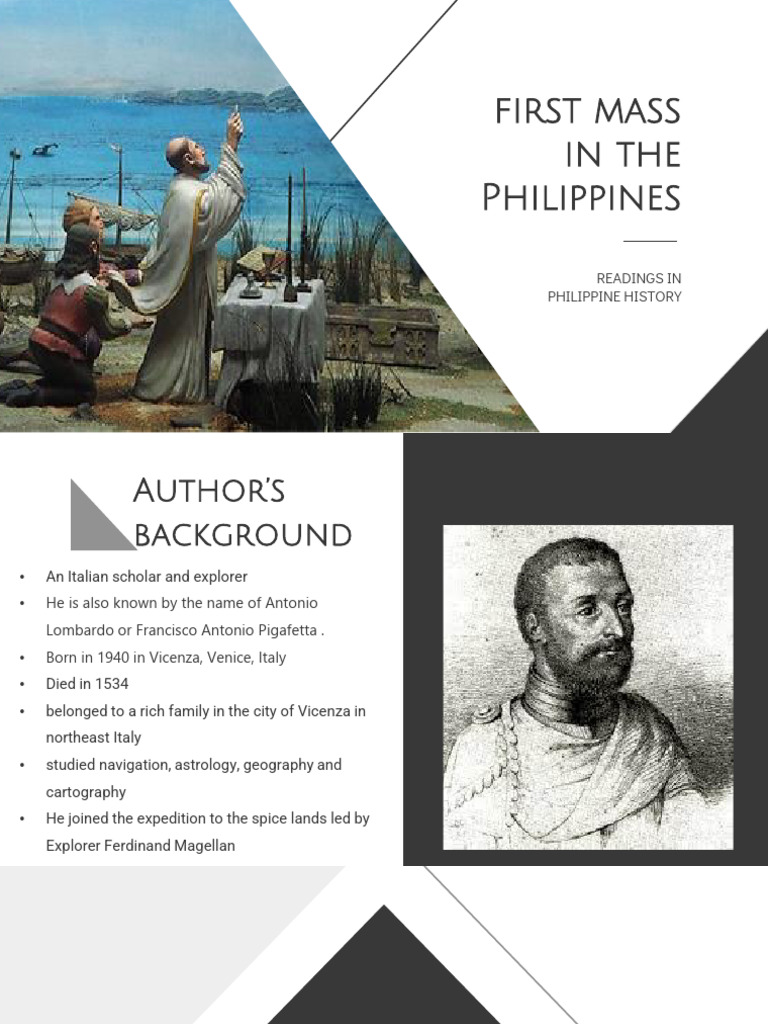 First Mass of The Philippines | PDF