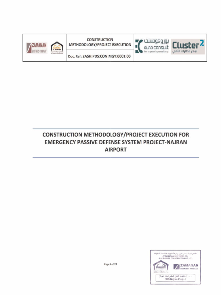 Construction Methodology | PDF