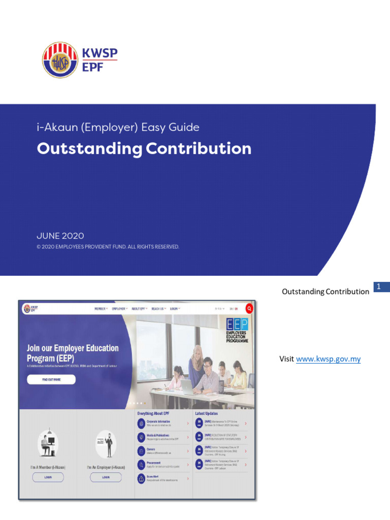 Easy Guide - Outstanding Contribution | PDF