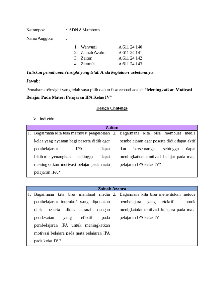 A Kelompok | PDF