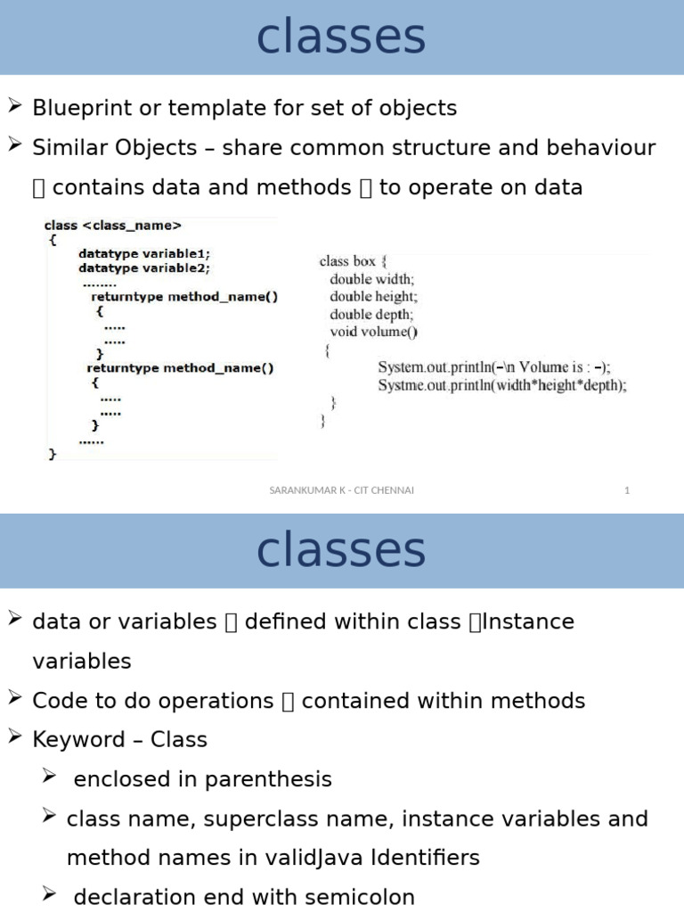 Implementation of Oops Concepts | PDF