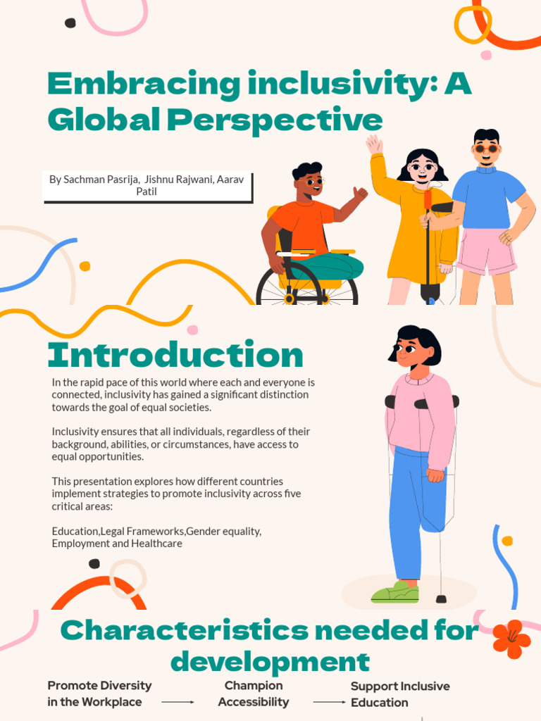 Social Inclusion of People With Disabilities Campaign by Slidesgo | PDF