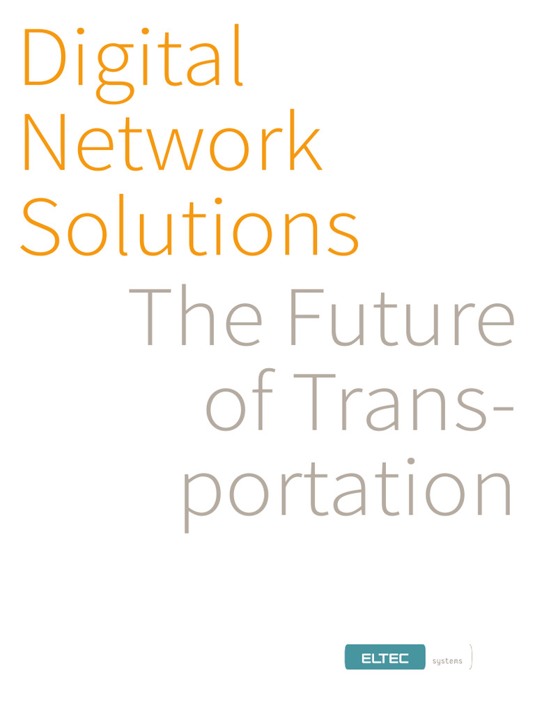 ELTEC Brochure Digital-Network-Solutions | PDF | Wi Fi | Computer Network