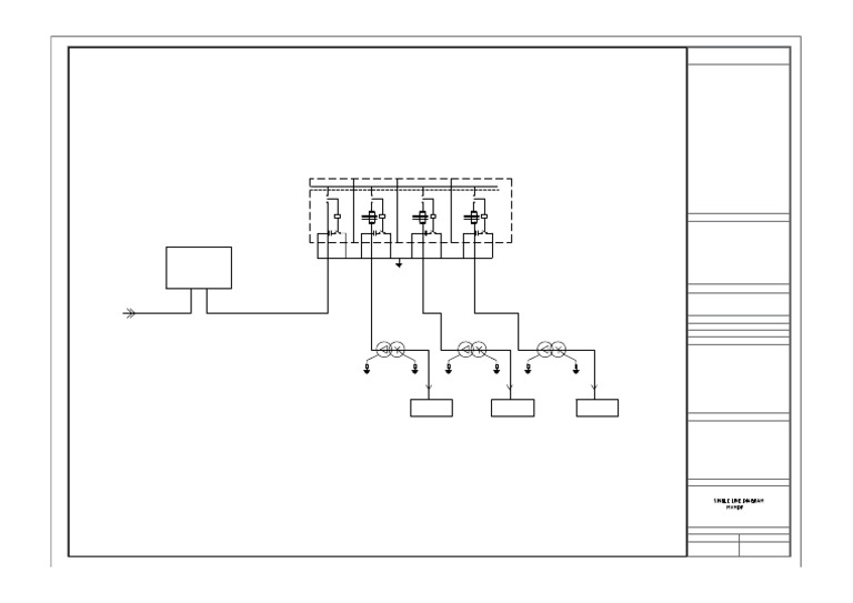 Single Line Diagram MVMDP | PDF