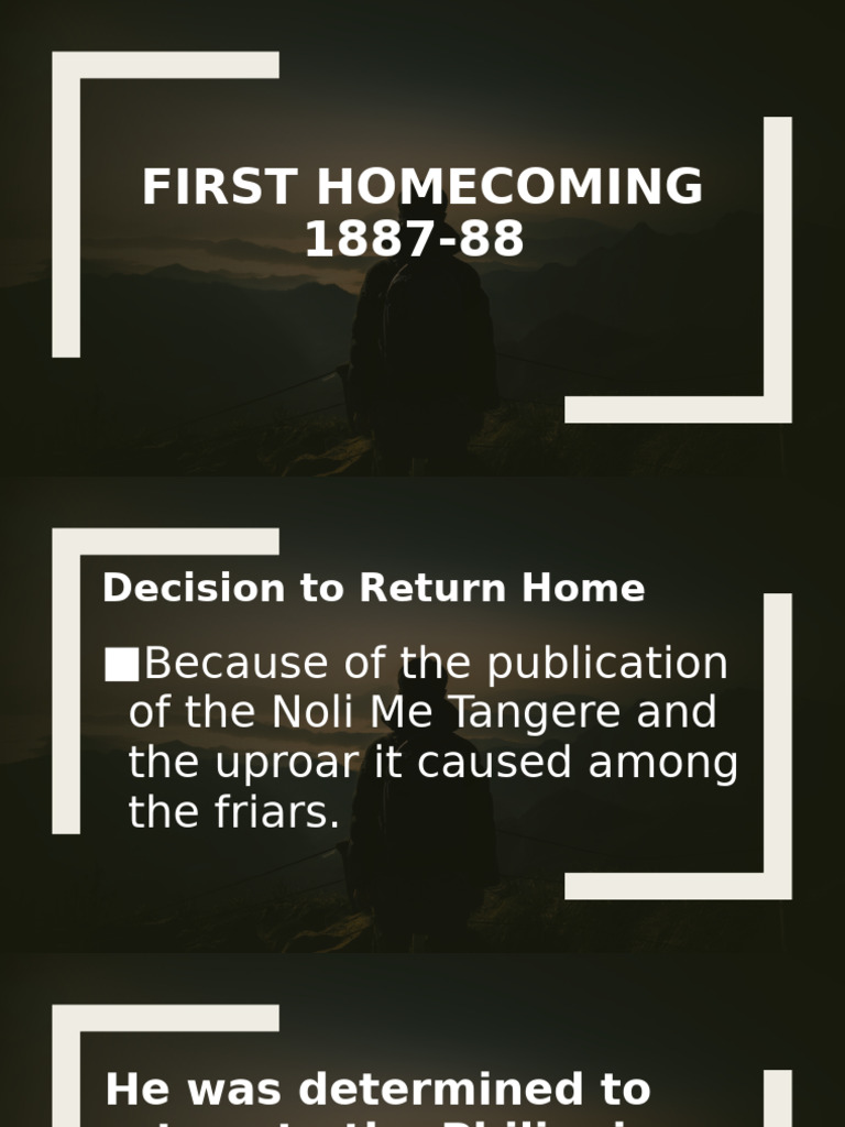 Chapter 10 First Homecoming 1887-88 | PDF
