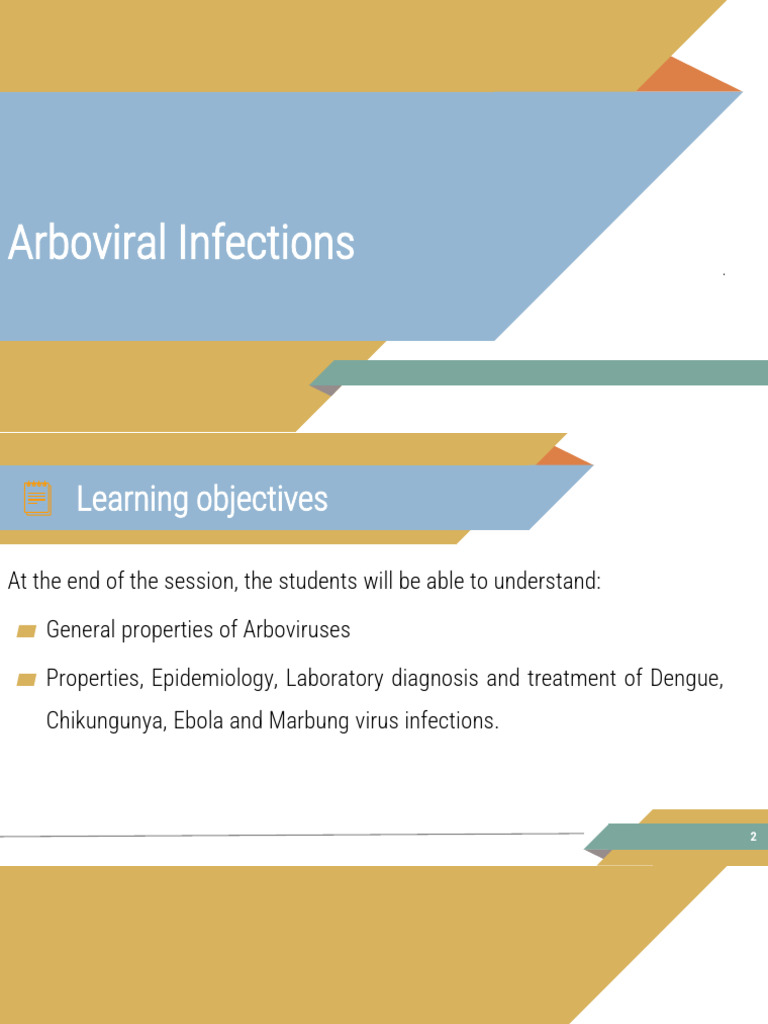 Arboviral Infections | PDF