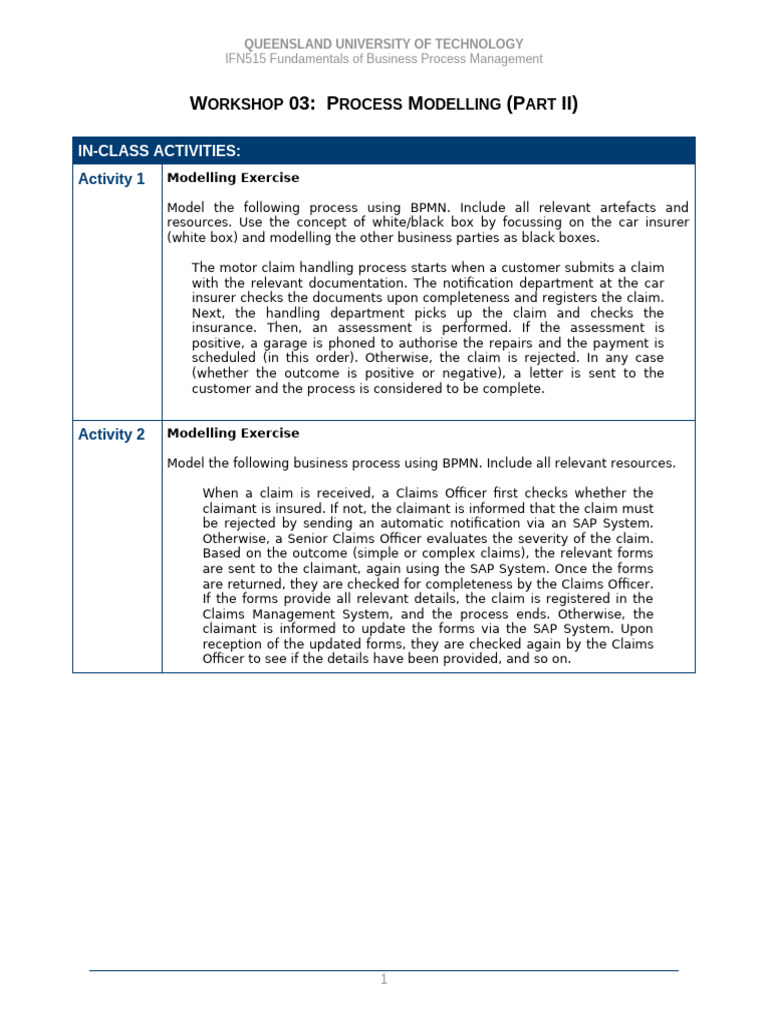 IFN515 Workshop 03 Worksheet | PDF IFN515 Workshop 03 Worksheet | PDF