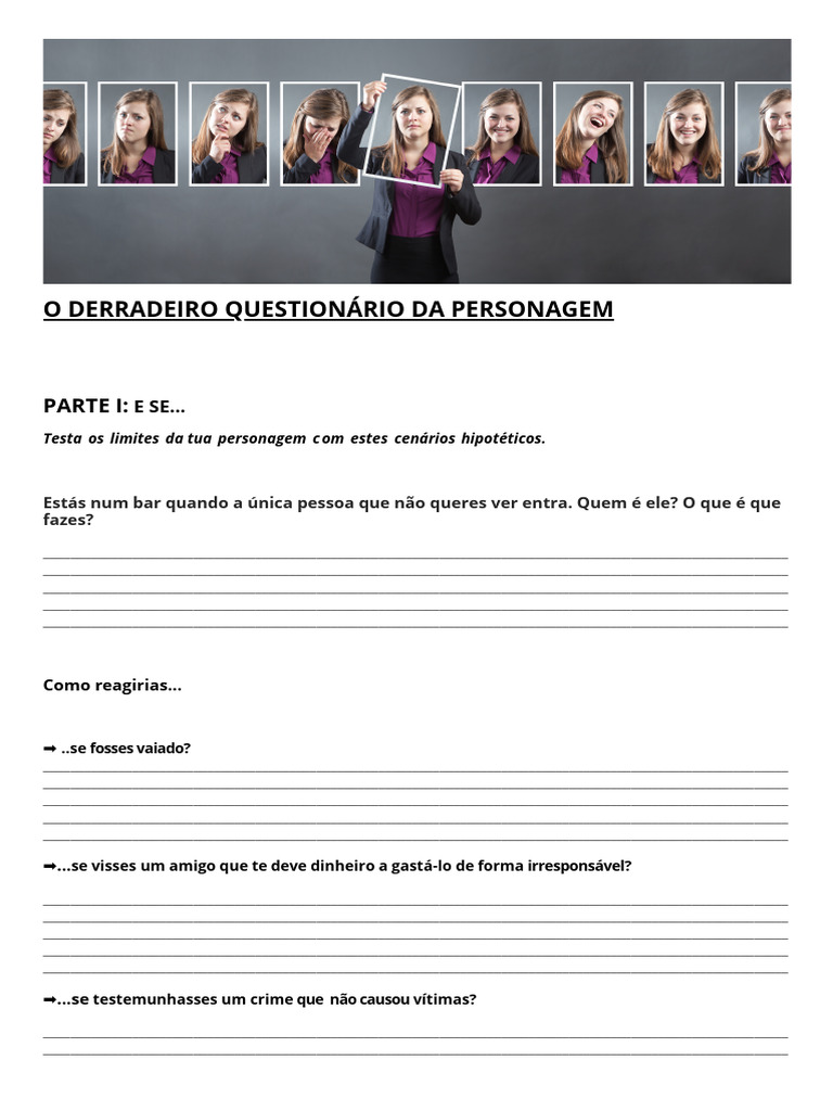 Oder Rade I Ro Question Rio Da Personage M | PDF