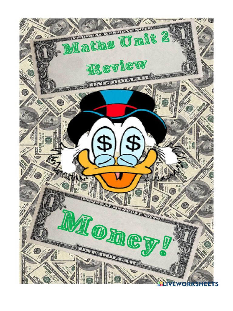 Maths Unit 2 Review - Money | PDF