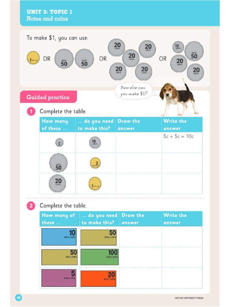 Unit 3 - Money | PDF