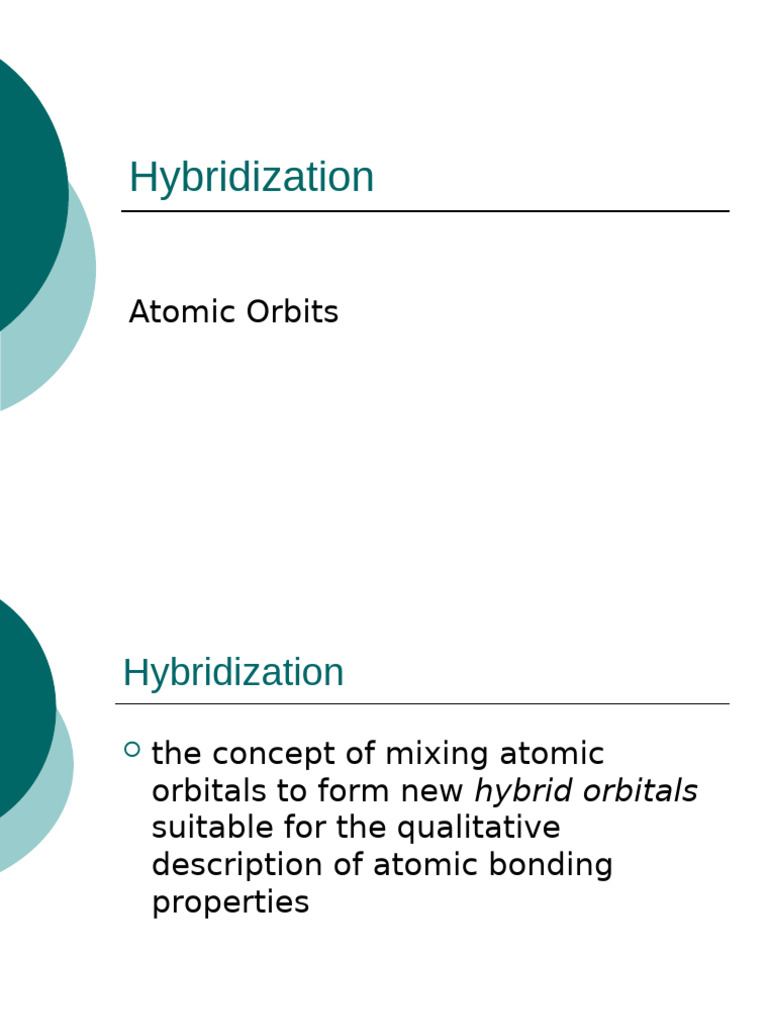 Hybridization | PDF
