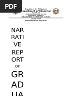 Narrative Report On Graduation Ceremony | PDF
