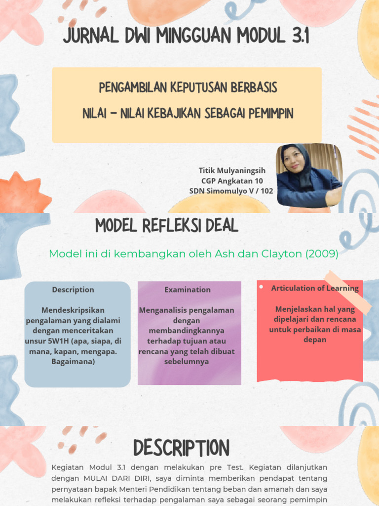 Jurnal Dwi Mingguan Modul 3.1 | PDF