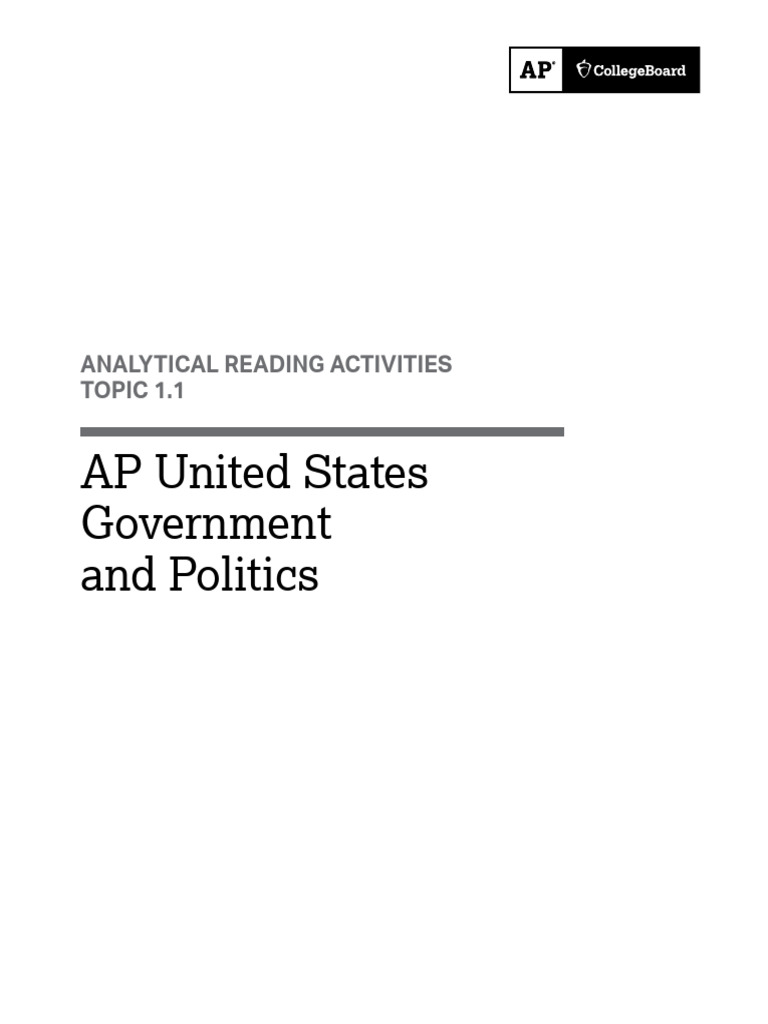 Analytical Reading Activity Topic 1 1 STUDENT v3 | PDF