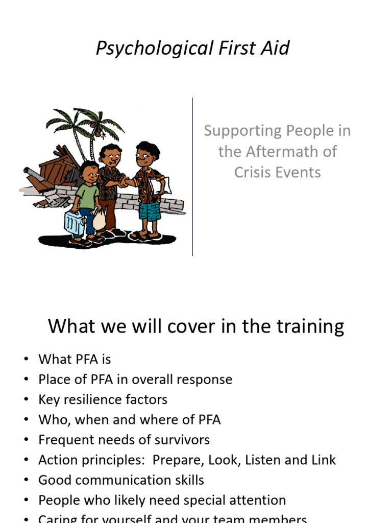 Psychological First Aid | PDF