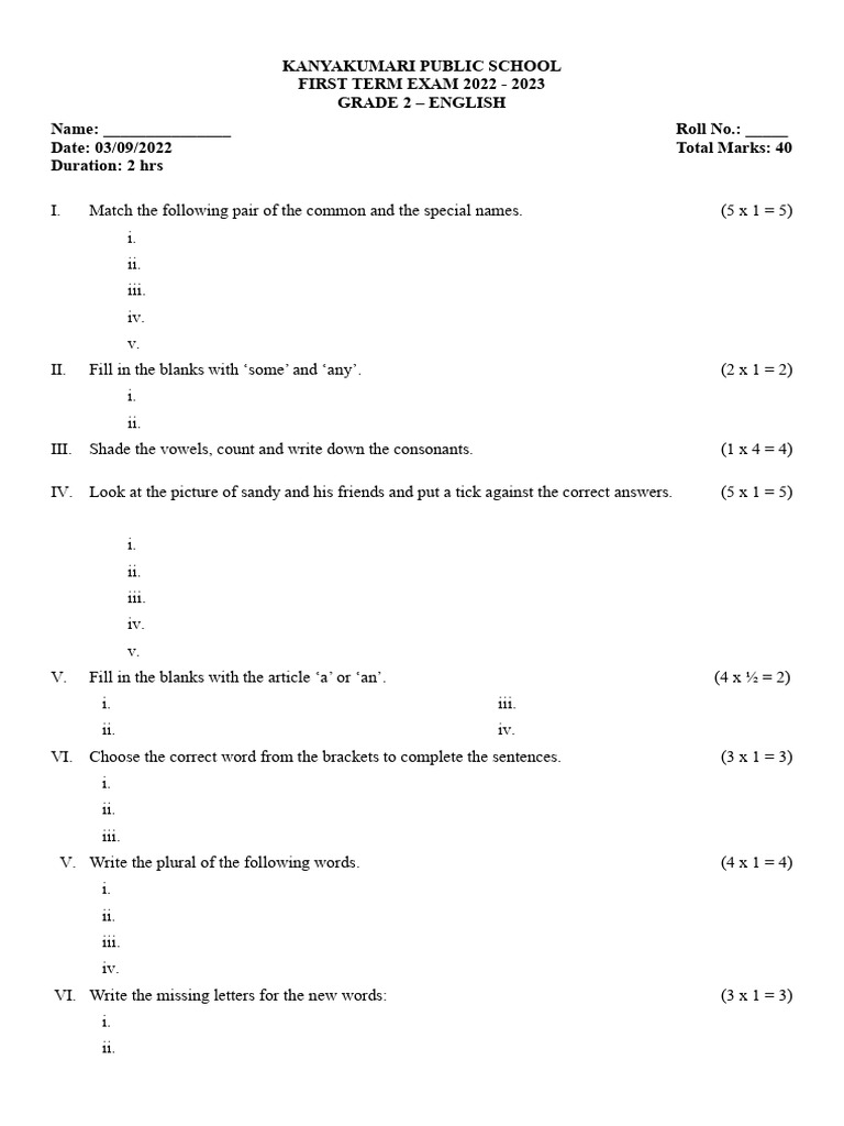 G2 - Fte - Eng - QP | PDF