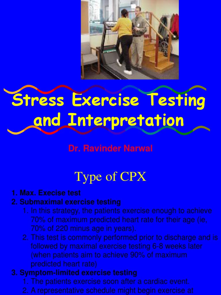 Exercise Test | PDF | Heart Rate | Myocardial Infarction