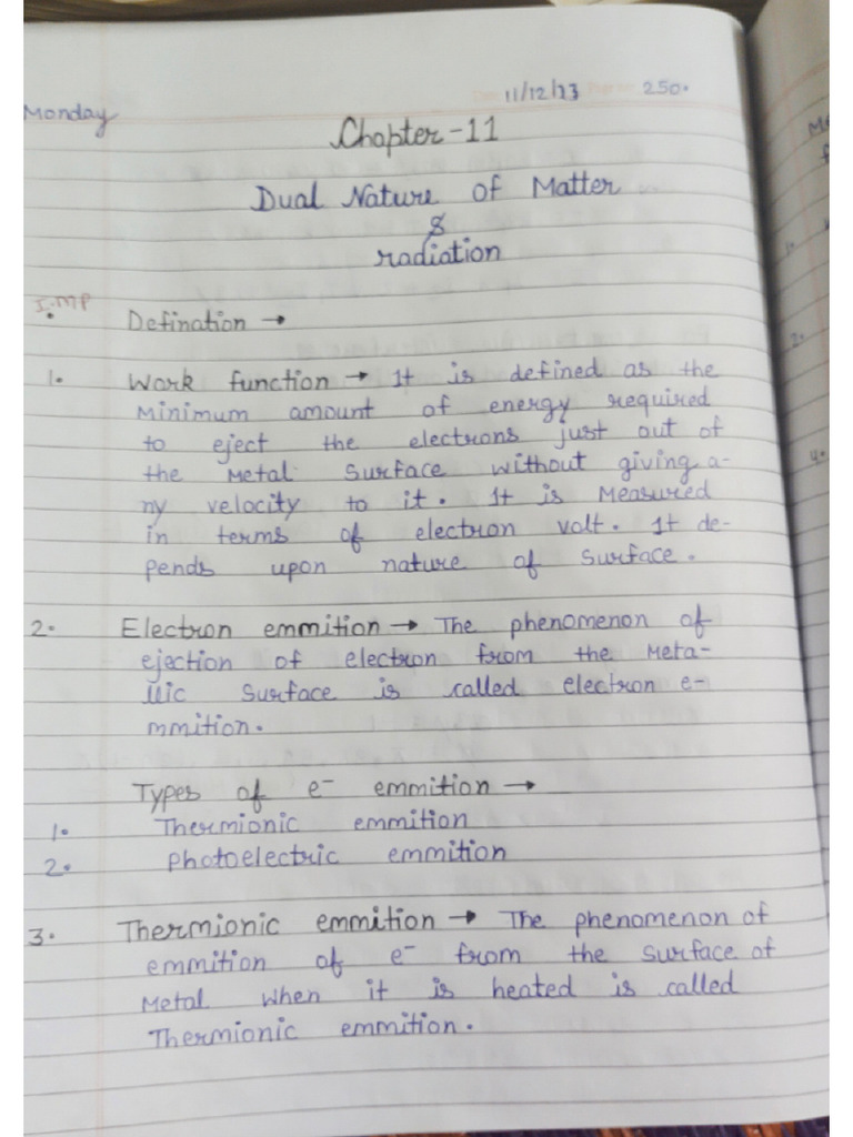 Chapter 11 Class 12th Cbse Physics Notes | PDF