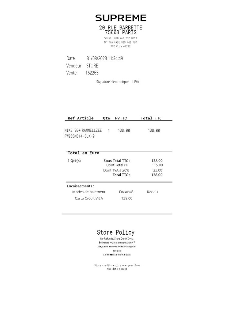 Ticket Supreme | PDF