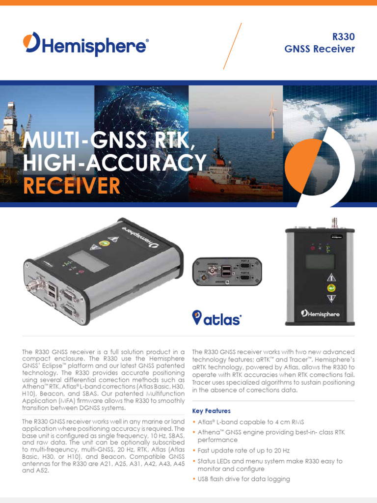 GNSS Positioning Hemisphere R330 | PDF