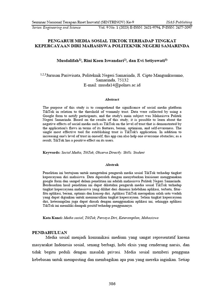 Jurnal 1 Biasa | PDF