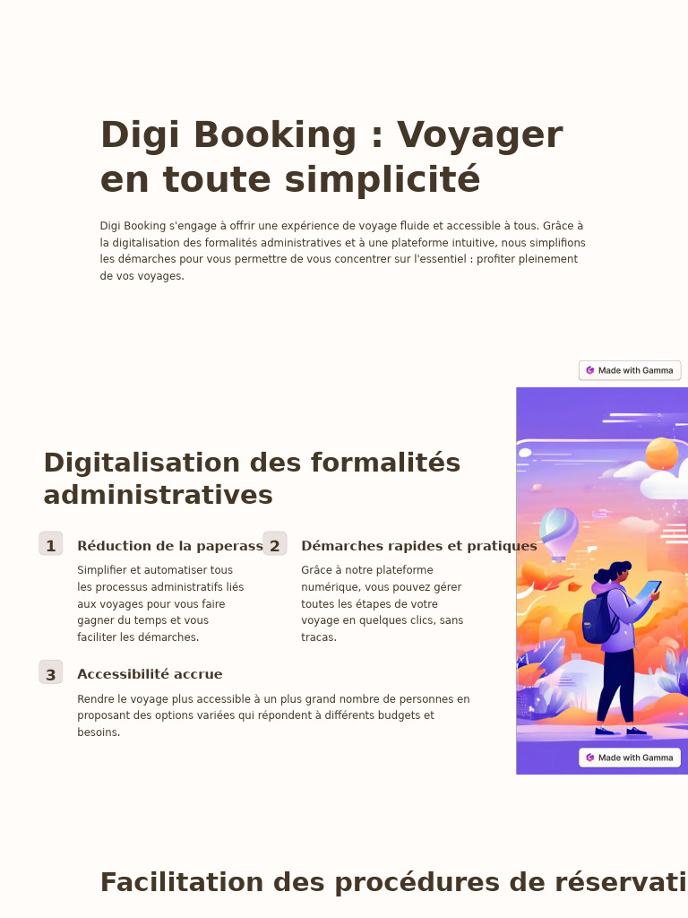Digi Booking Voyager en Toute Simplicite | PDF