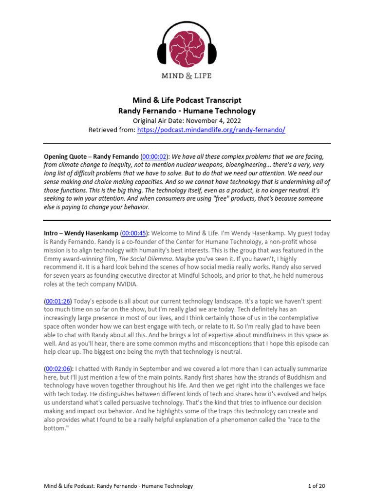 Randy Fernando Internet Reading | PDF