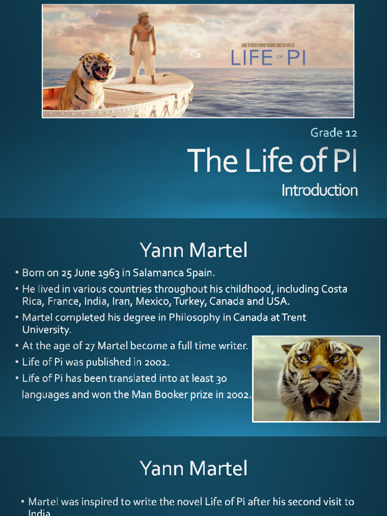 Life of Pi - Introduction | PDF