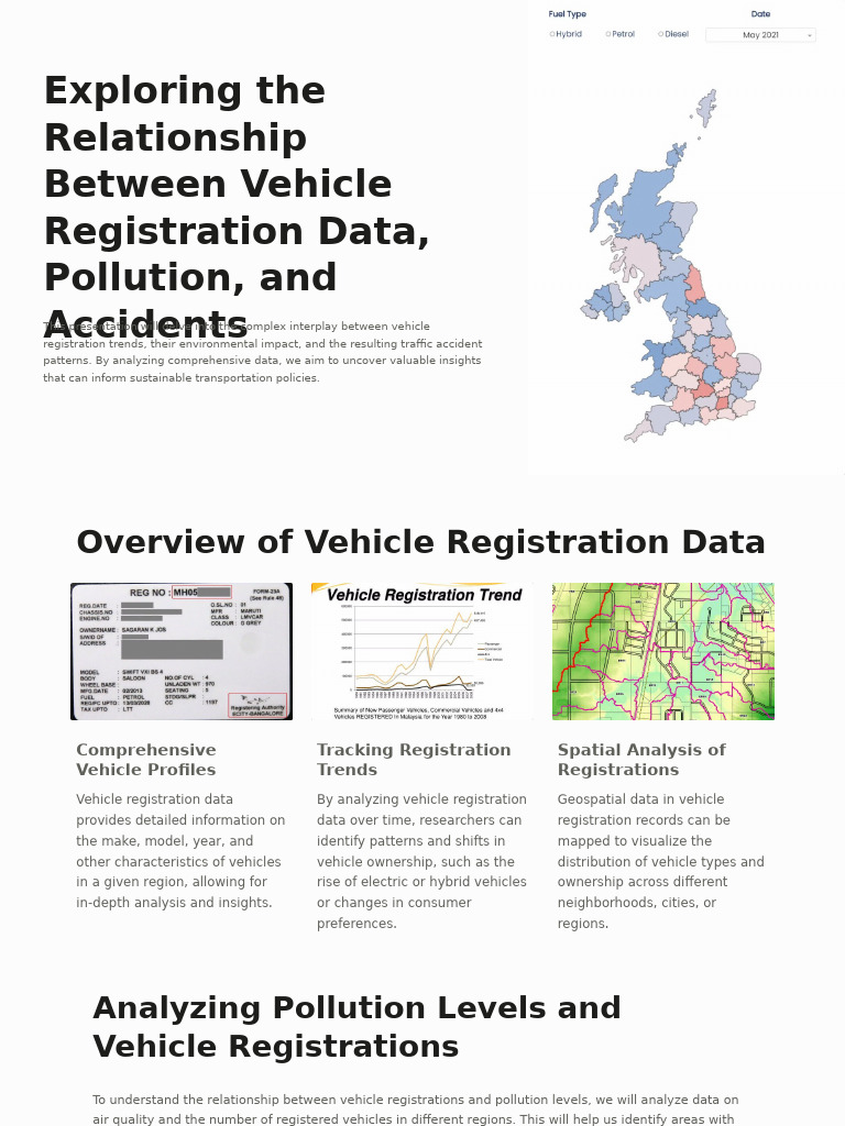 Exploring The Relationship Between Vehicle Registration Data Pollution ...