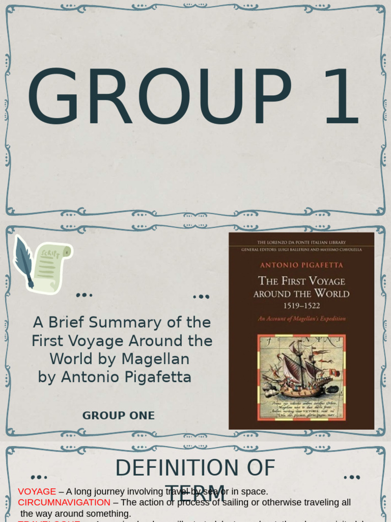 Voyage Og Magellan SED-math | PDF