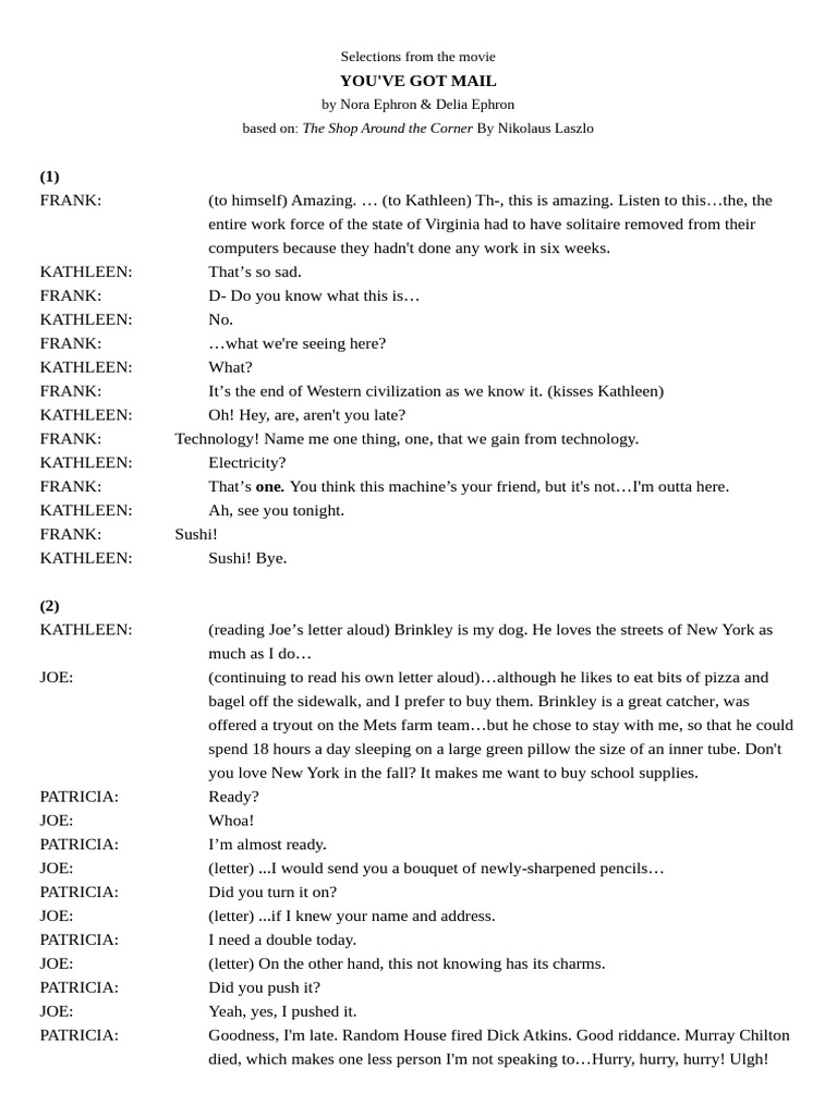 You'Ve Got Mail2 | PDF