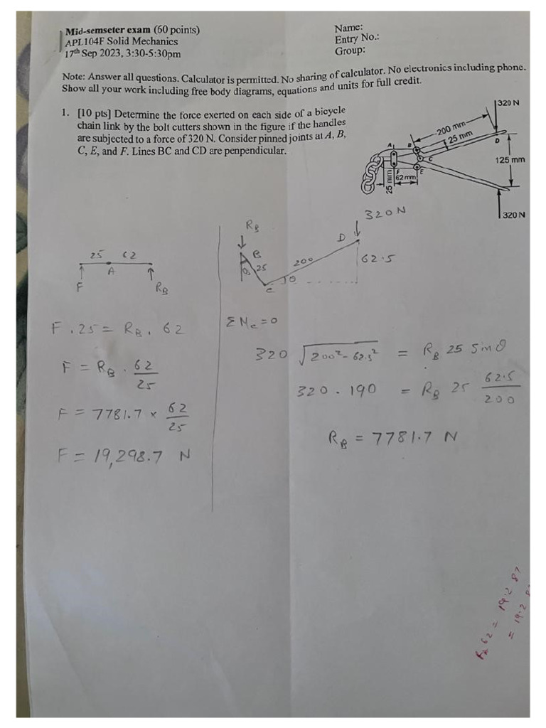 Mid Sem Solution Pdf