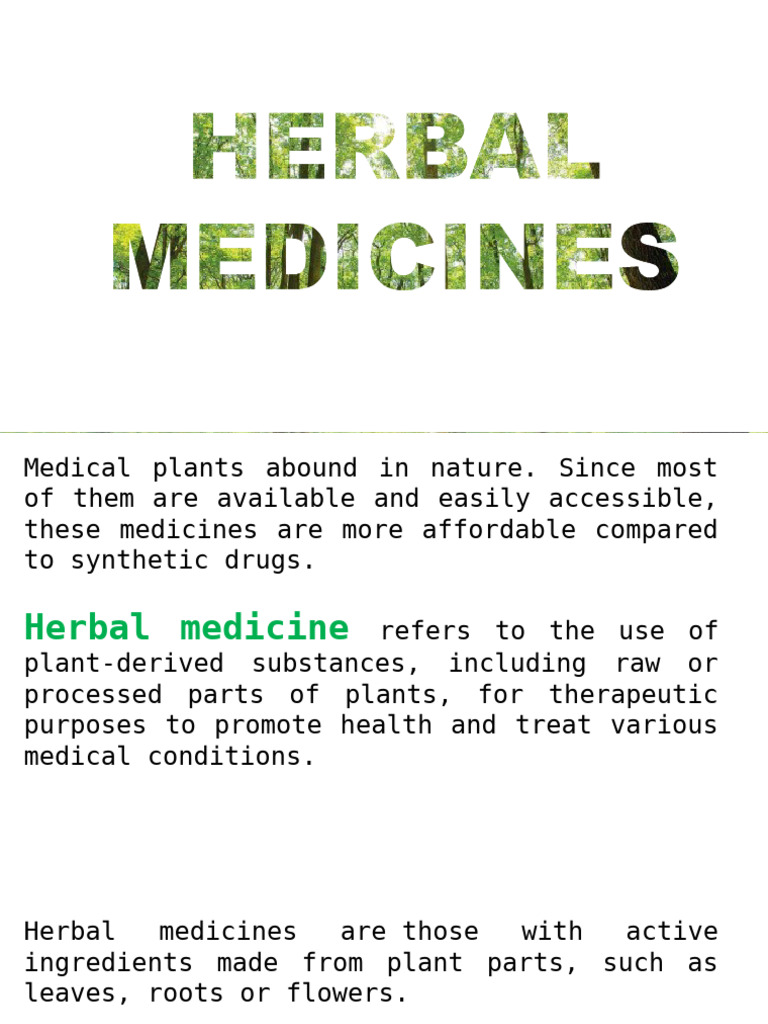Herbal Medication Preparation-Kat | PDF