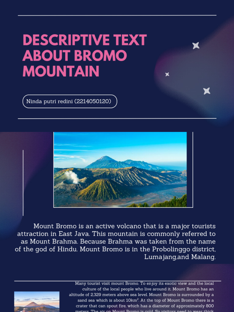 1.mount Bromo | PDF