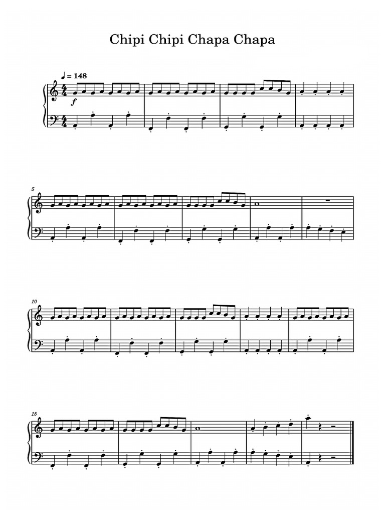 Chipi Chipi Chapa Chapa | PDF