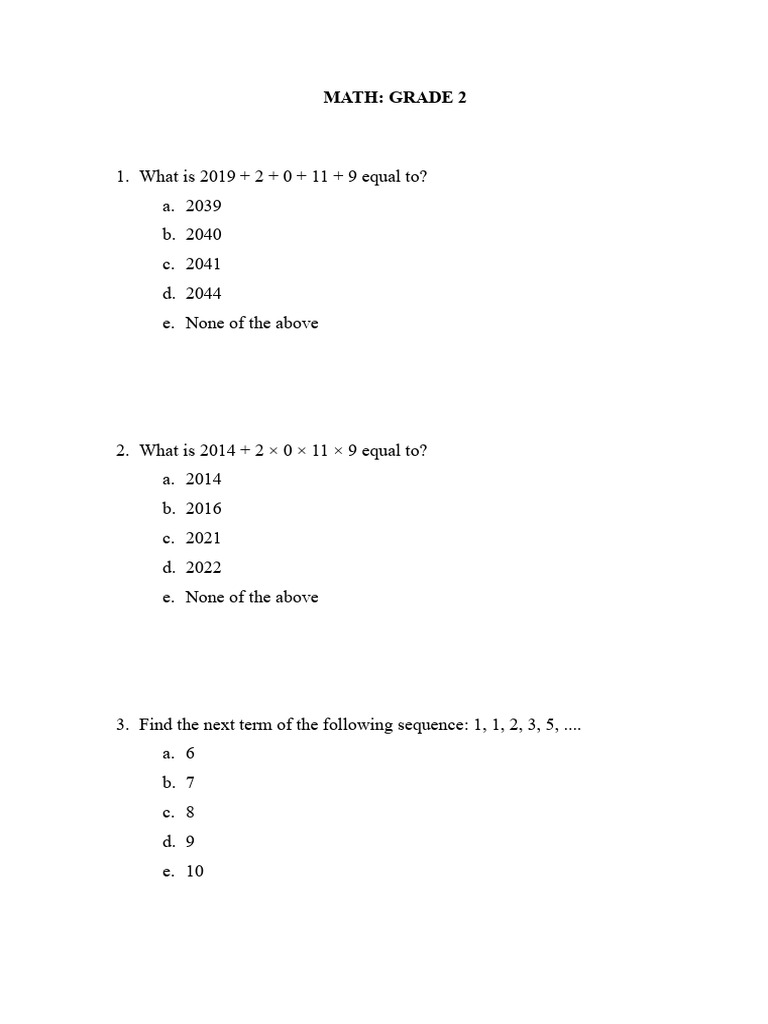 Math Grade 2-1 | PDF Math Grade 2-1 | PDF