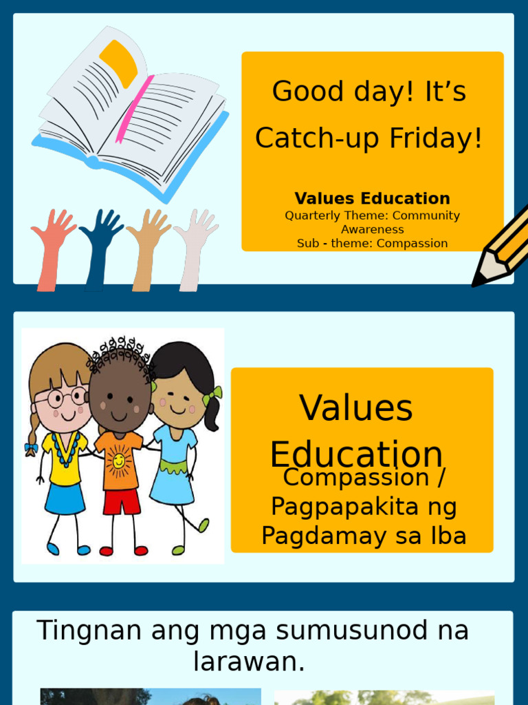 Values Education Presentation | PDF
