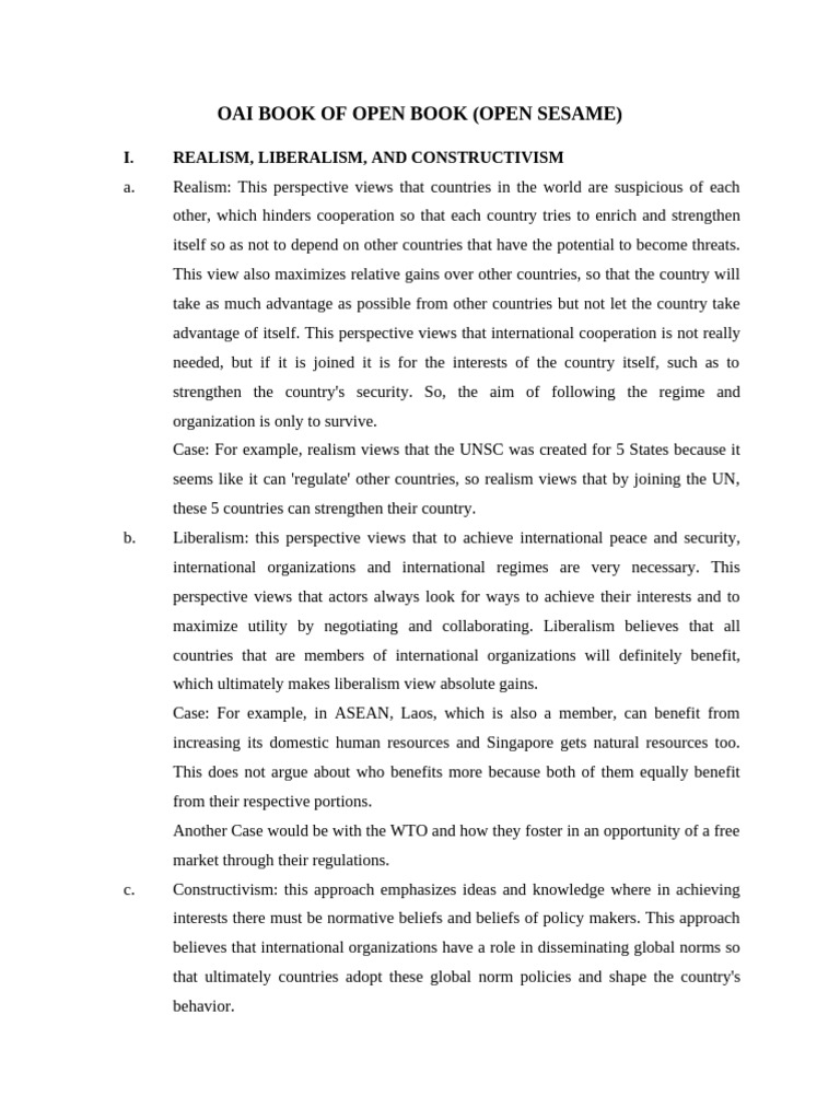 Oai Book of Open Book | PDF