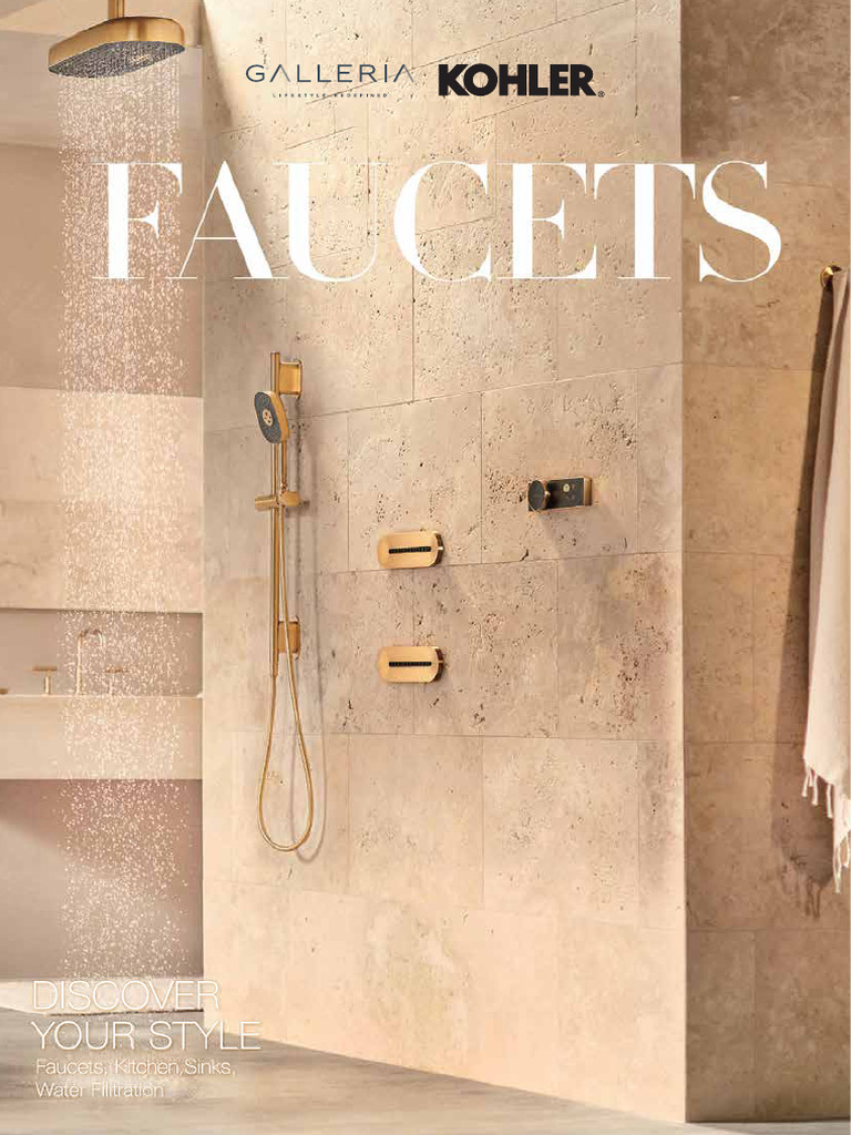 E_Catalog Kohler Faucets | PDF