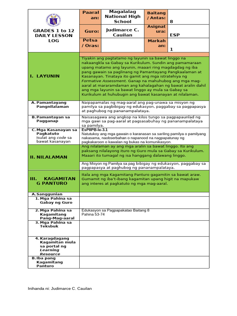 Esp Week3 | PDF | Career & Growth