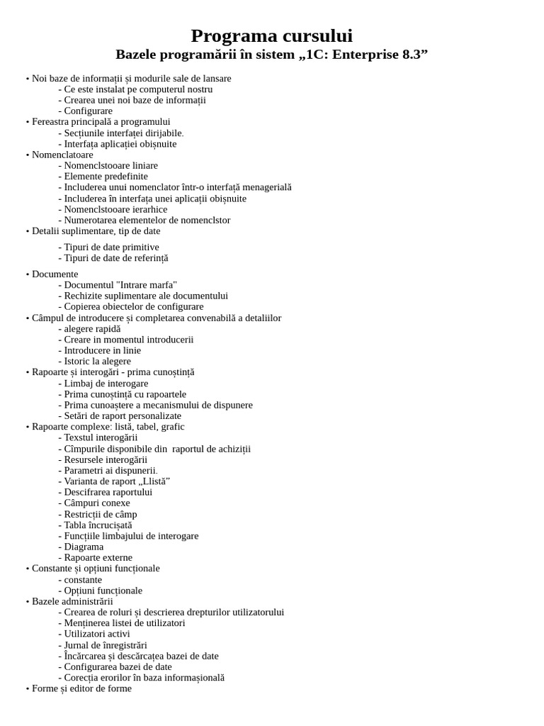Programare 1C INF24448 | PDF